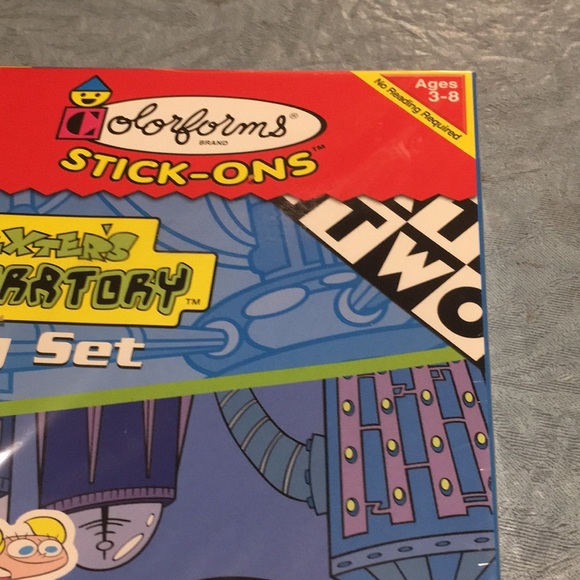 Colorforms | Toys | Dexters Laboratory Colorforms Play Set Stickons 20 ...